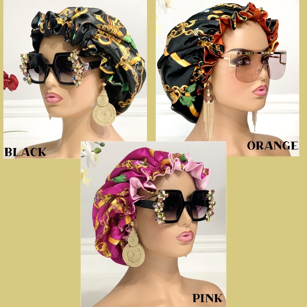 Satin/Silk Bonnets - Mudvii